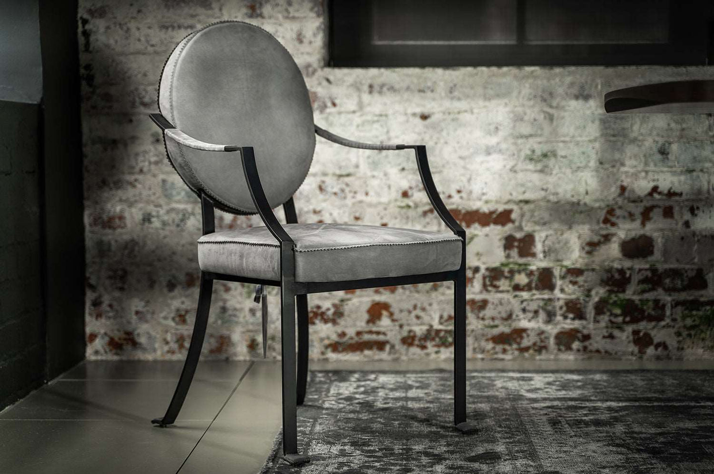 Baxter Gambretta Chair (Kashmir Plomb) – Stephen Neall Interiors Shop