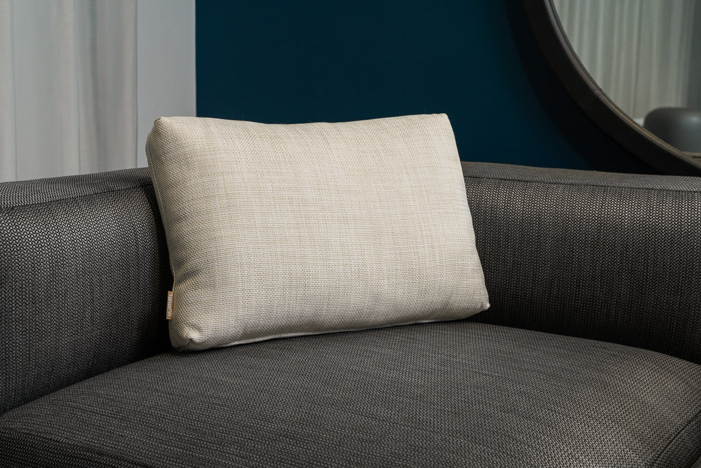 Talenti Warm White Outdoor Cushion 50x35 – Stephen Neall Interiors Shop